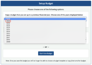 Setting up a Budget (with video) - MoneyMinder