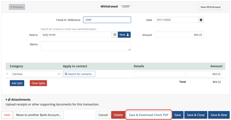 How to use Check printing & where to buy blank check stock - MoneyMinder