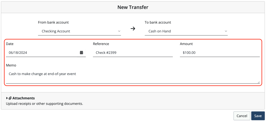 How to record Cash on hand (aka petty cash & cash box) - MoneyMinder
