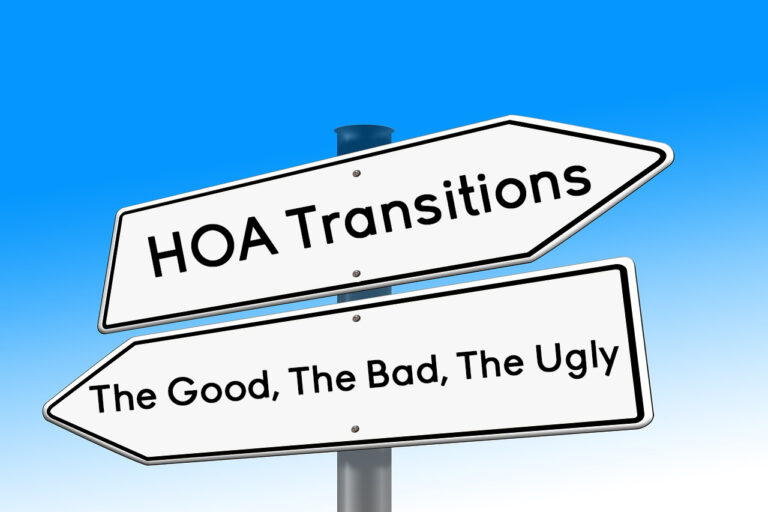 HOA Transitions: The Good, The Bad, The Ugly - MoneyMinder