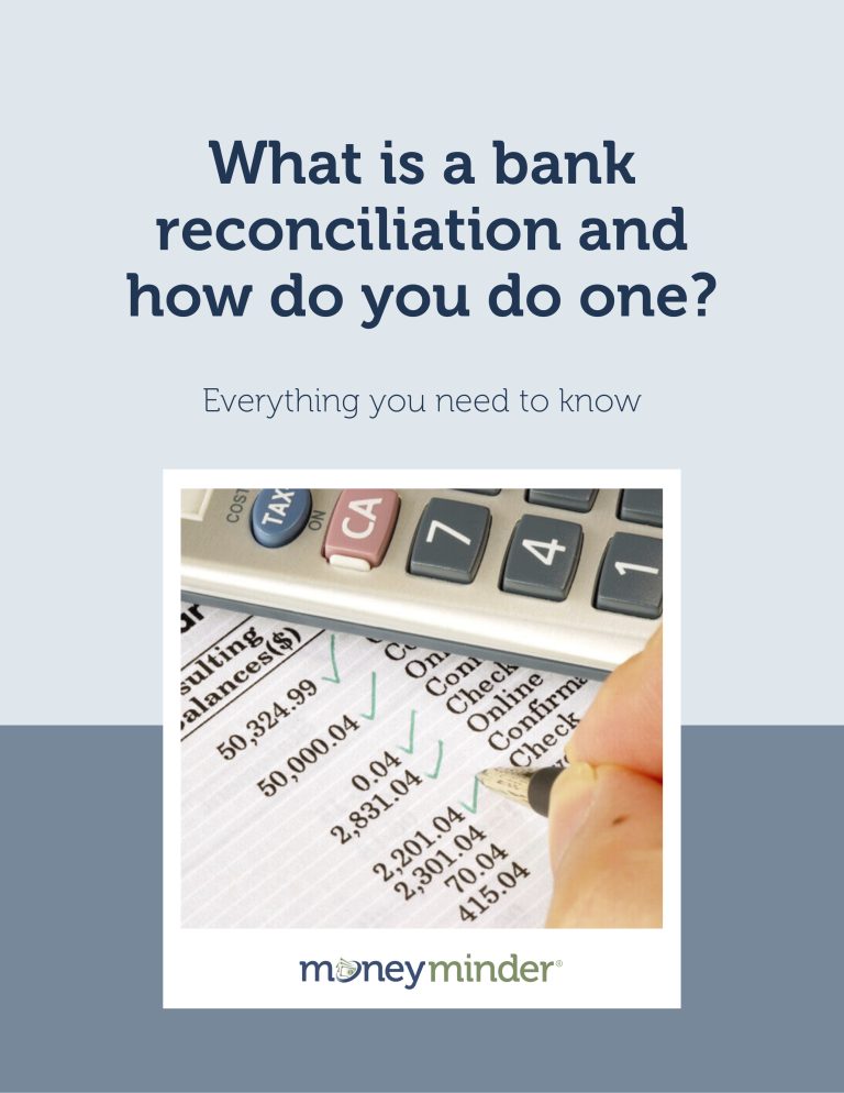 Nonprofit Bank Reconciliation - Free Guide - MoneyMinder