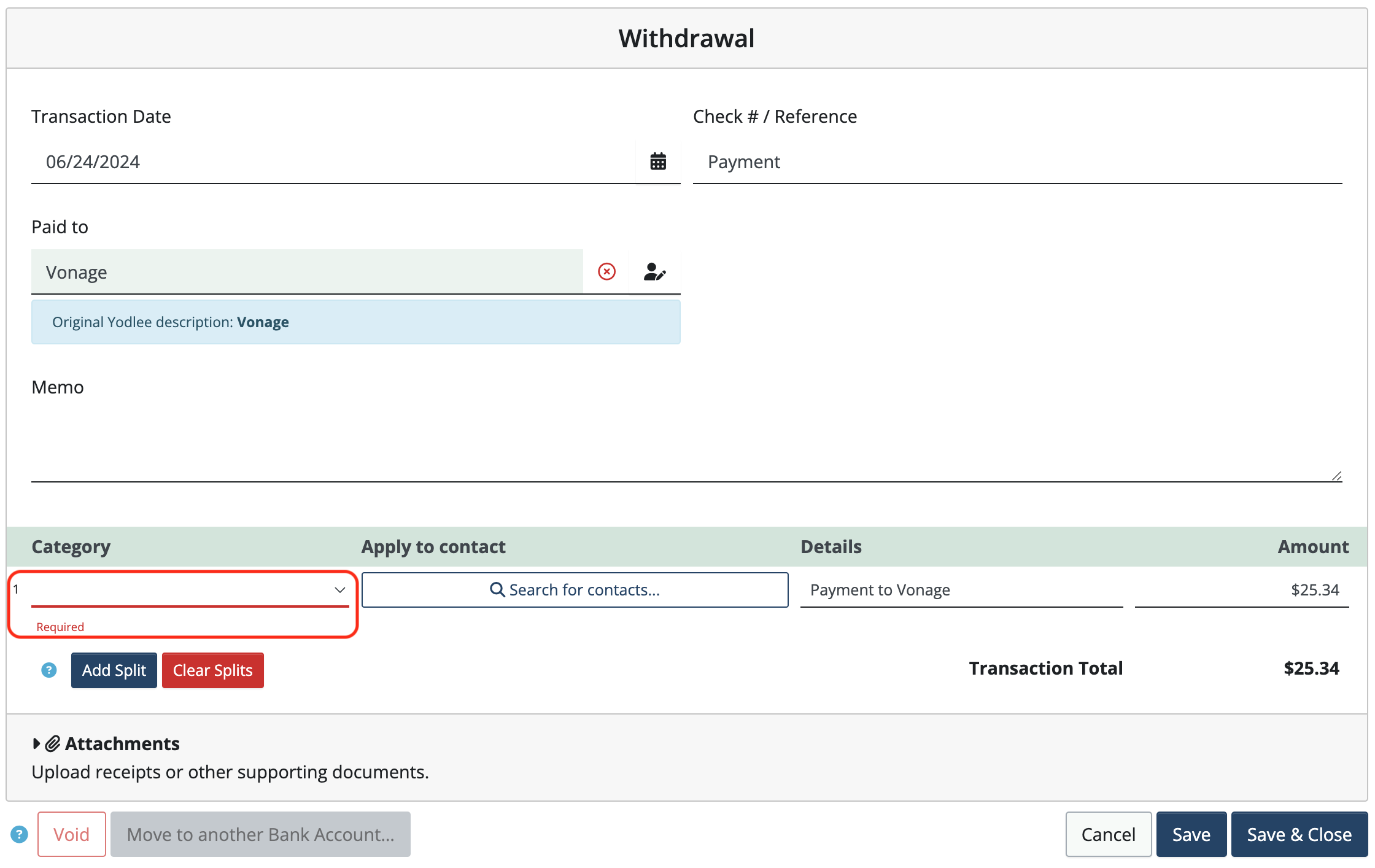 Importing transactions directly from your bank - MoneyMinder