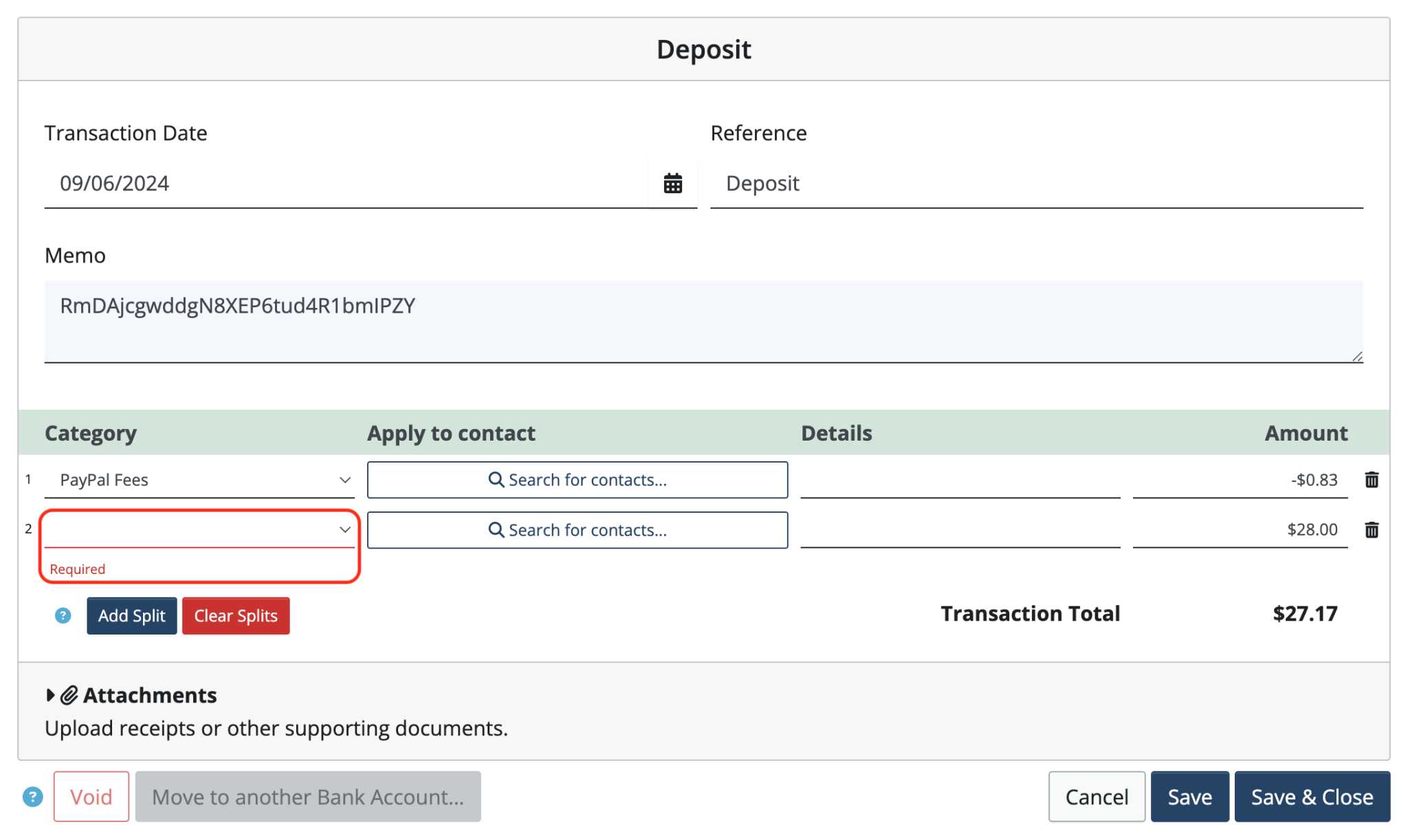 Importing Stripe, Square, or PayPal transactions into MoneyMinder ...