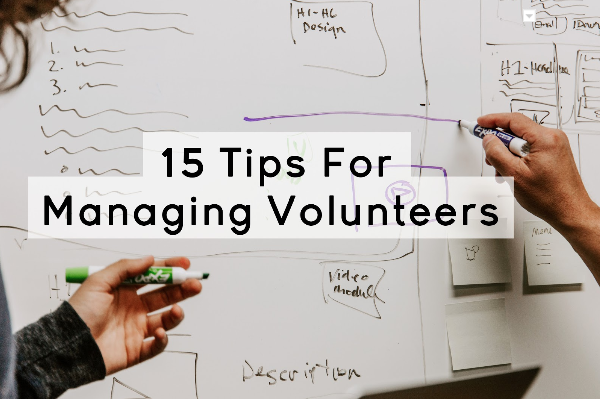15 Tips for Managing Volunteers - MoneyMinder