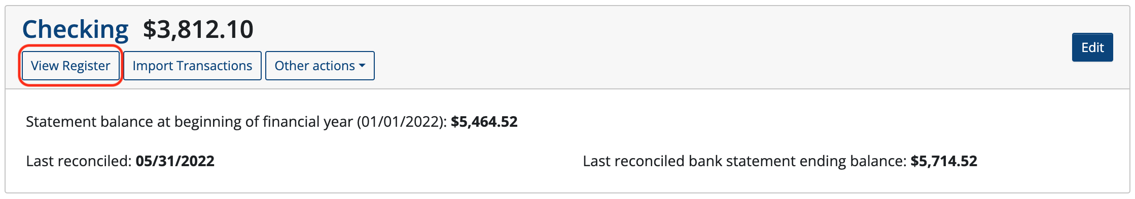 How to Void a check - MoneyMinder