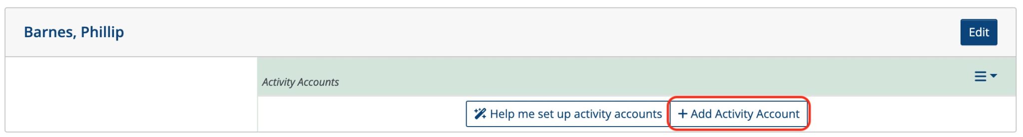 How to set up Activity Accounts for individual Contacts and in bulk ...