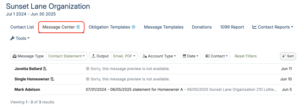 How to Email or Download Donation Acknowledgment Letters - MoneyMinder