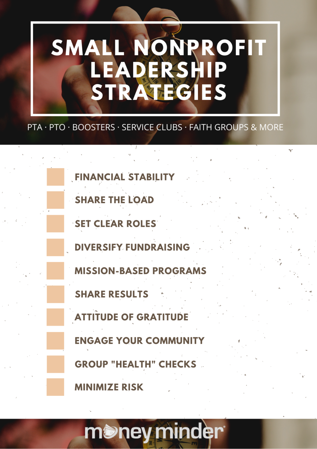 Small Nonprofit Leadership: 10 Strategies for Success - MoneyMinder