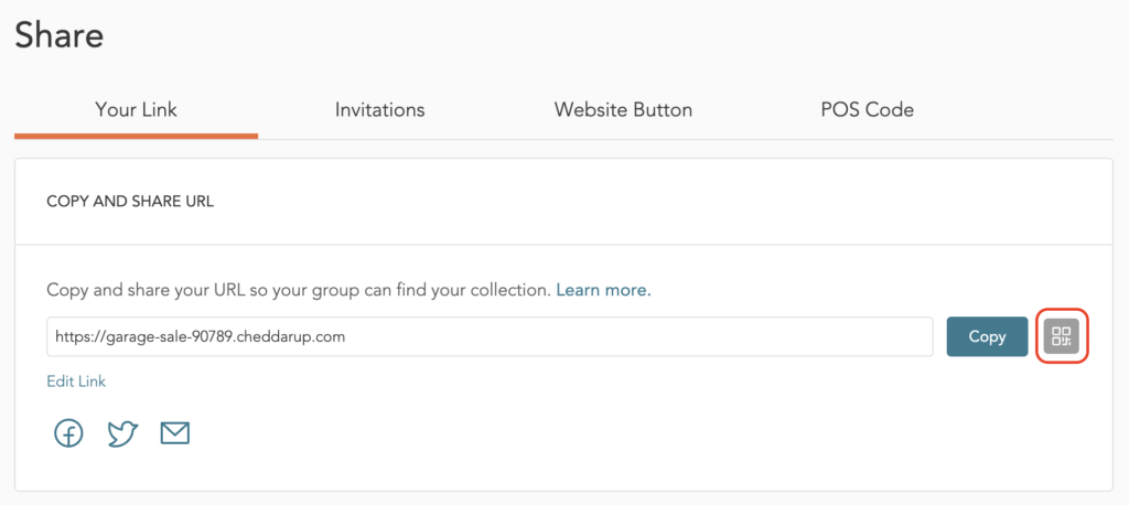 Use QR codes to link to your Store payment page - MoneyMinder