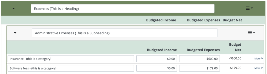 Setting up your Budget for users starting a new financial year ...