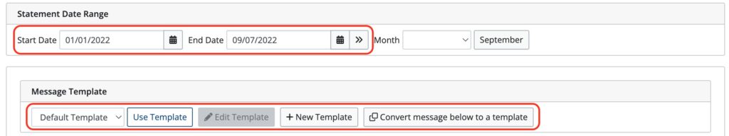 How to Create & email statements individually or in bulk - MoneyMinder