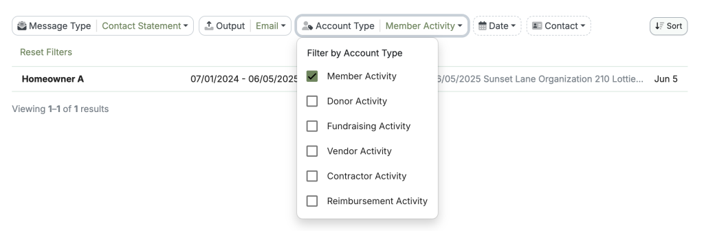 How to Create & email statements individually or in bulk - MoneyMinder