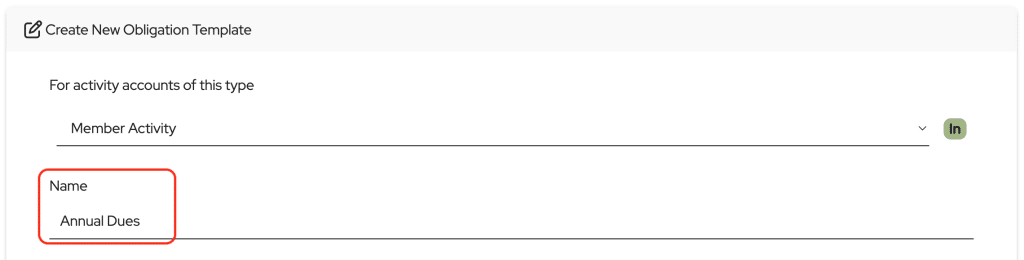 How to Create an Obligation Template - MoneyMinder