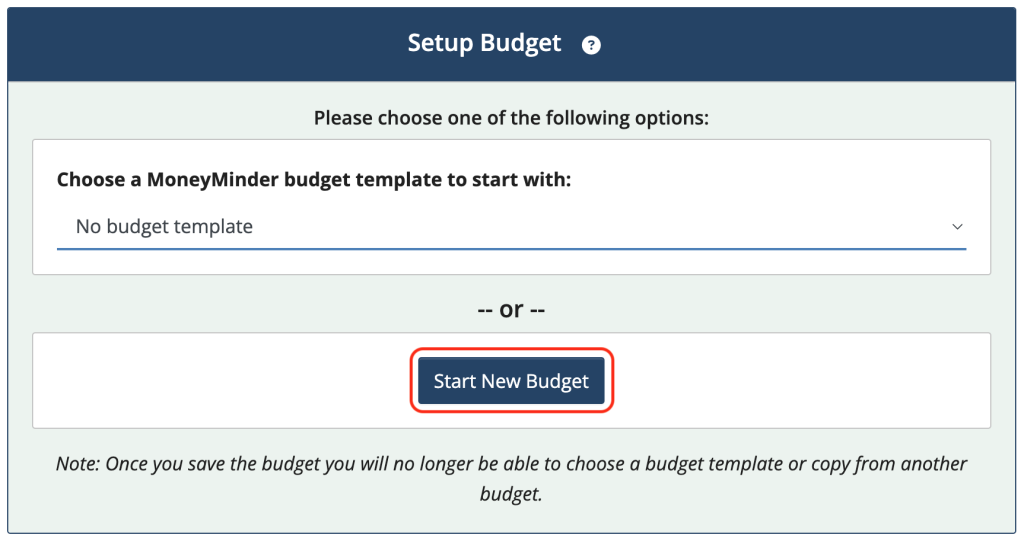QuickStart Guide - MoneyMinder