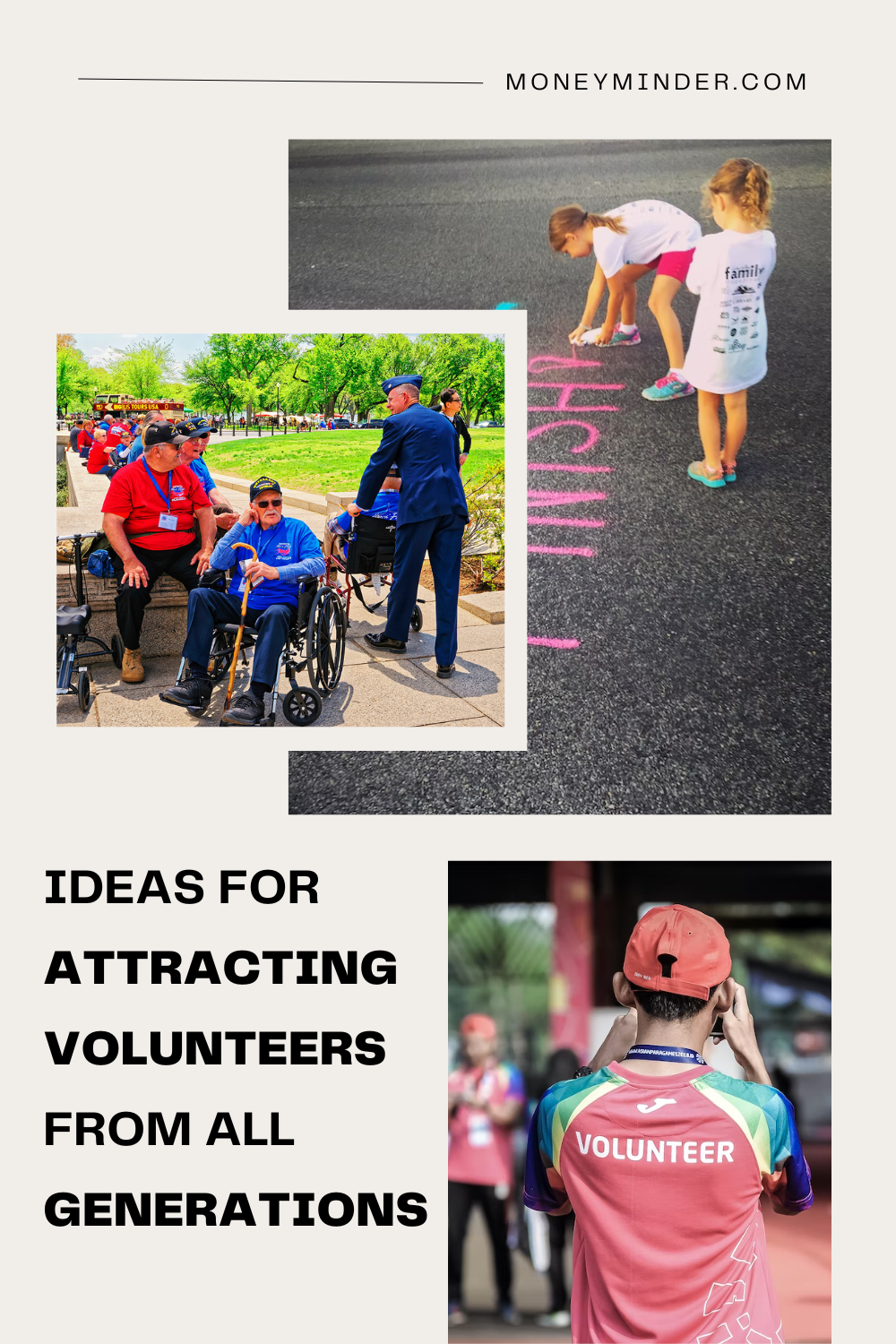 Ideas for Attracting Volunteers from All Generations - MoneyMinder