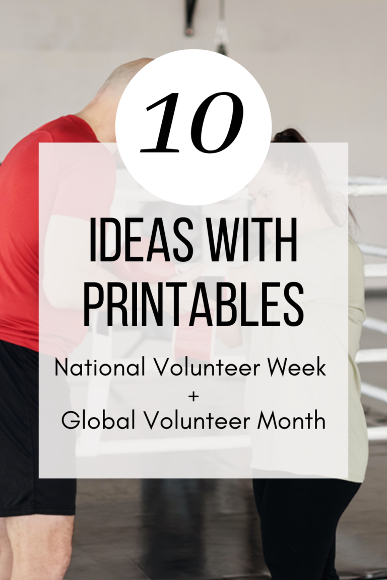 10 Ideas for National Volunteer Week and Global Volunteer Month ...