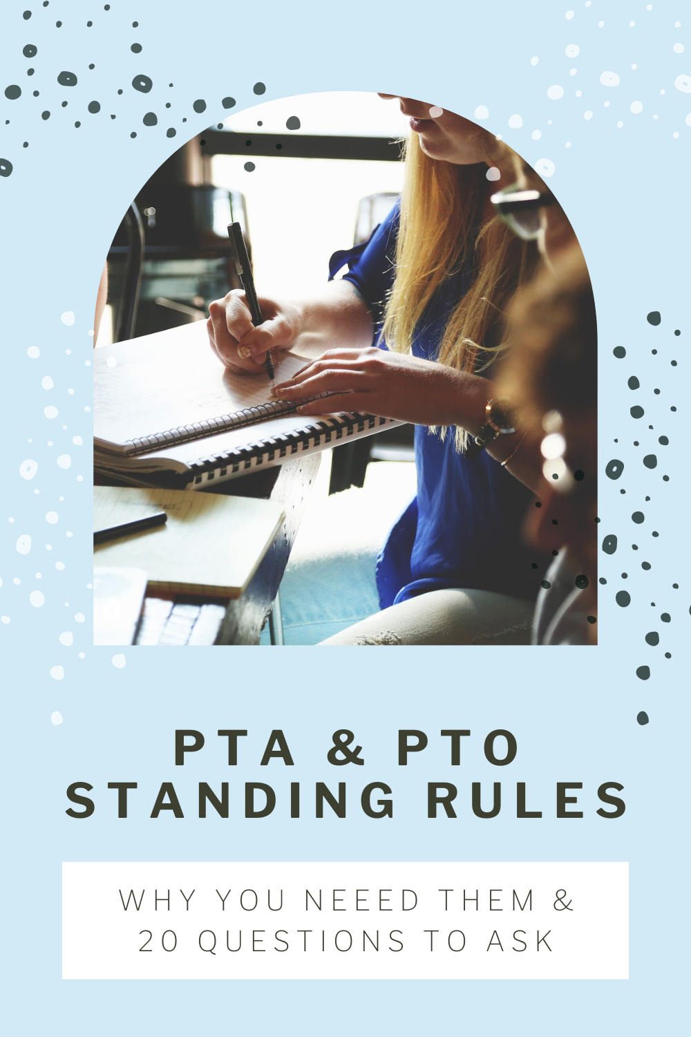 How to Create Effective Standing Rules for Your PTO - MoneyMinder