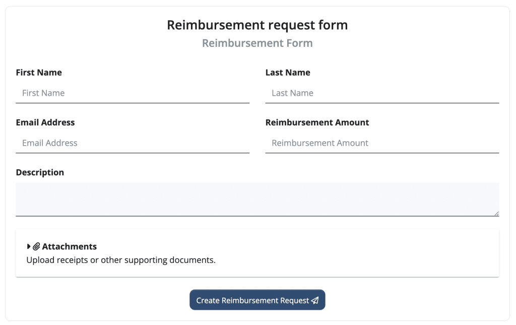 How to use Reimbursements - MoneyMinder