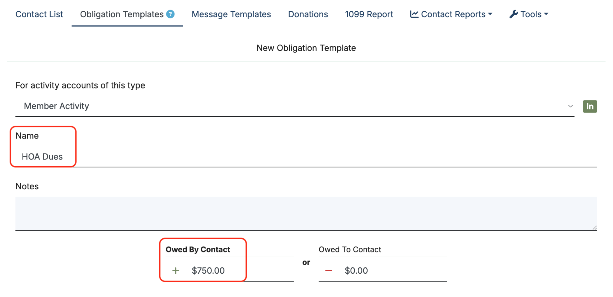 Tracking Contact Balances: The Basics - MoneyMinder