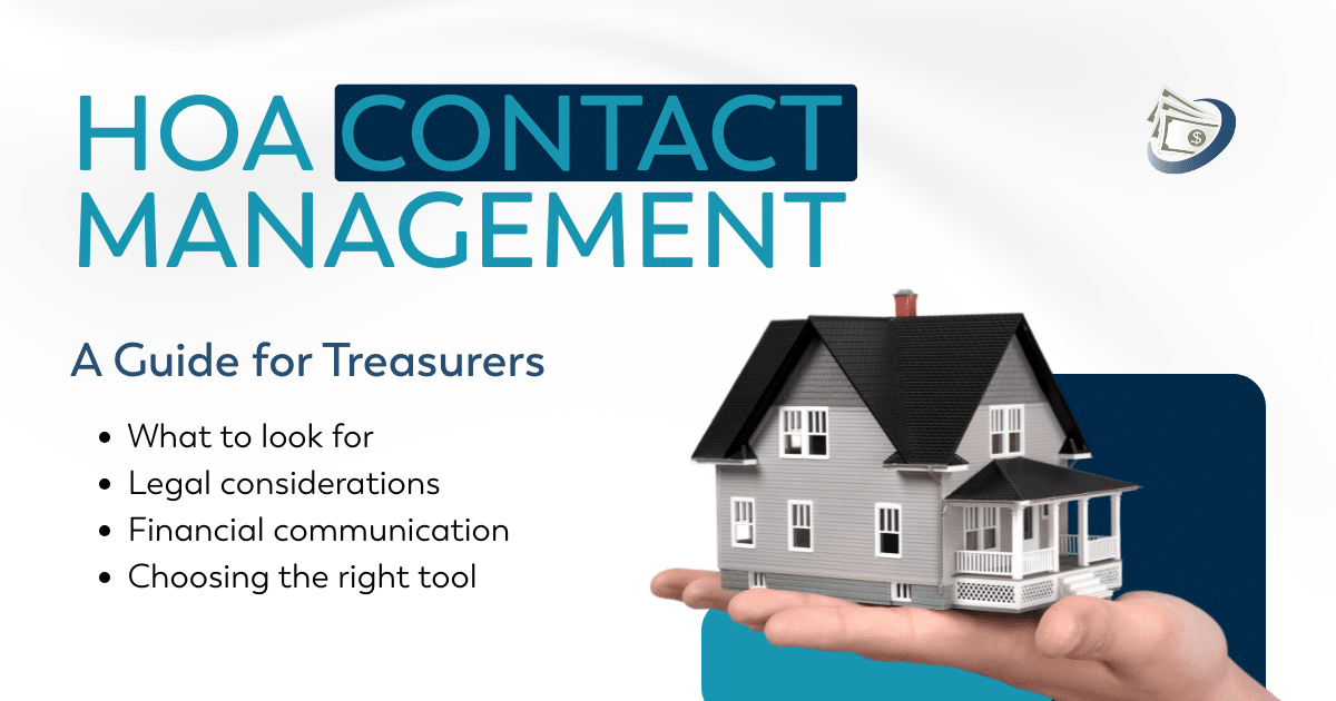 A Treasurer's Guide to HOA Contact Management - MoneyMinder